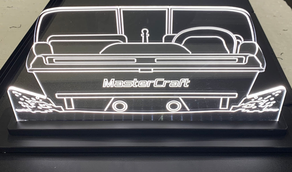 LED MasterCraft Sign – Shape The Wake, LLC